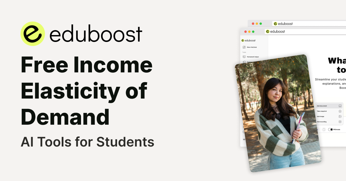 Free Income Elasticity of Demand Calculator