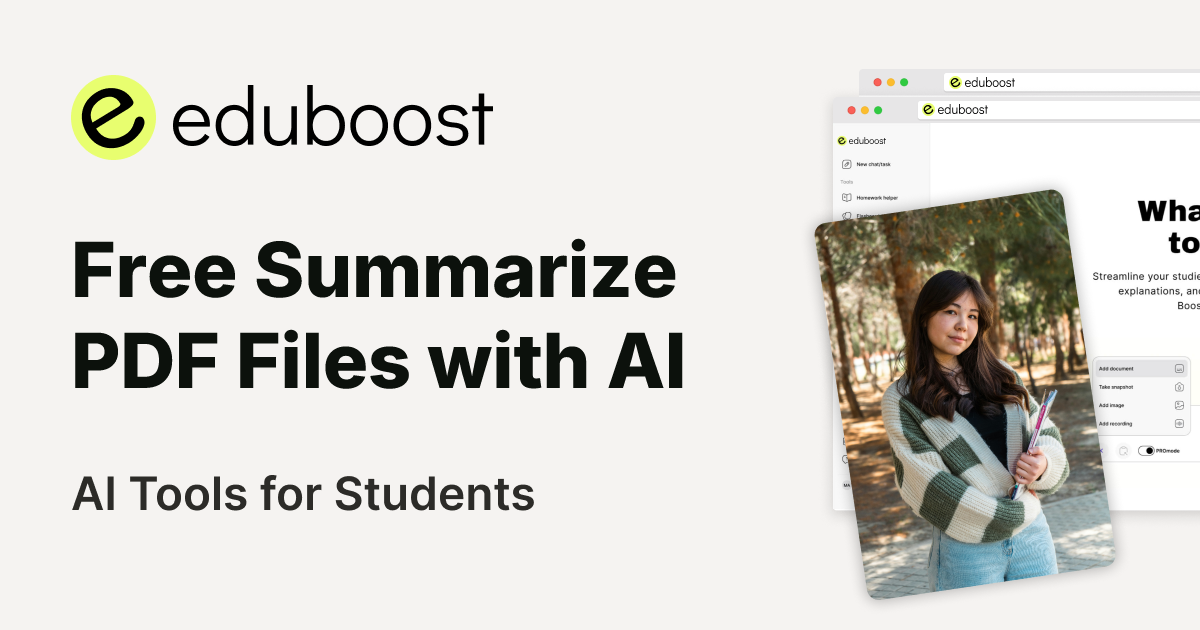 Free Summarize PDF Files with AI