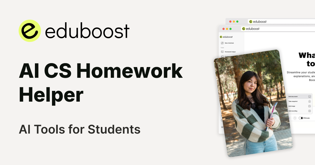 AI Computer Science Homework Solver & Helper Tool for Students