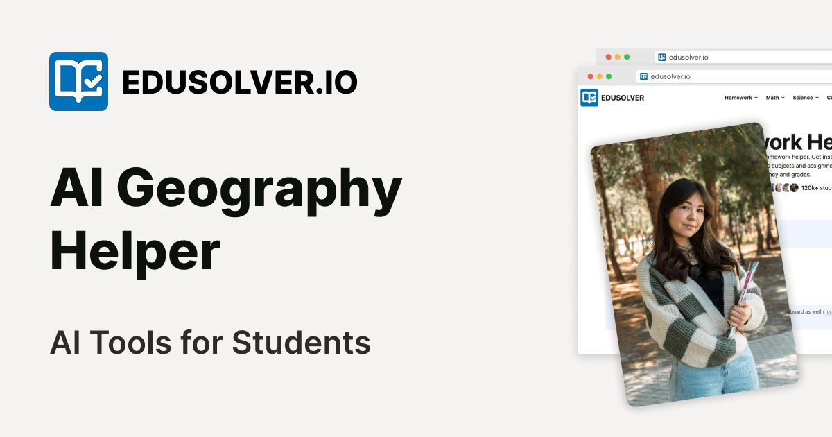 AI Geography Solver & Human Geography Helper - Get Expert Answers Fast