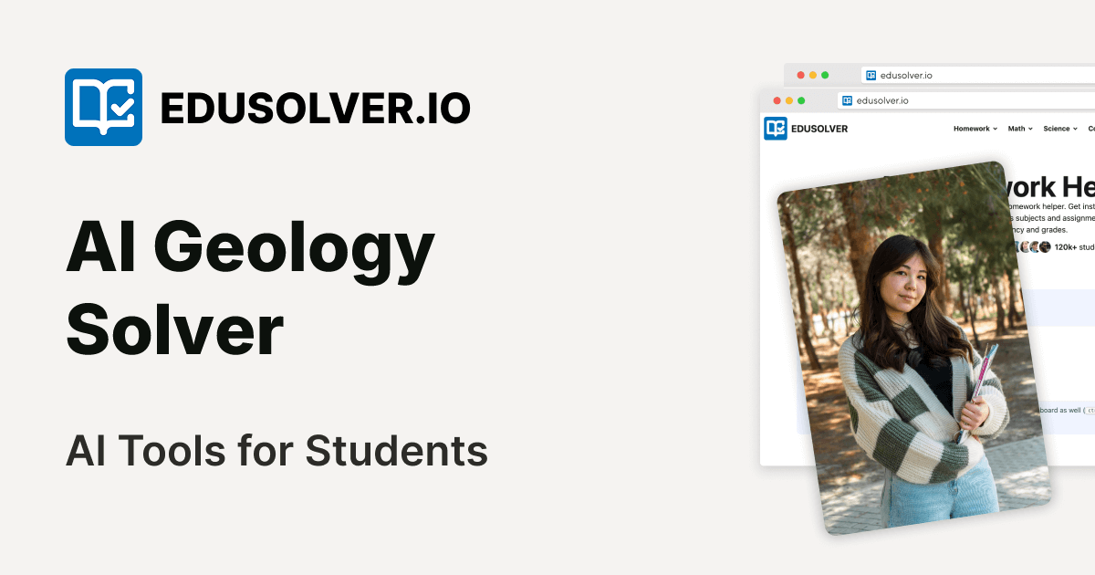 AI Geology Solver: Free Homework Helper for Earth Science Students