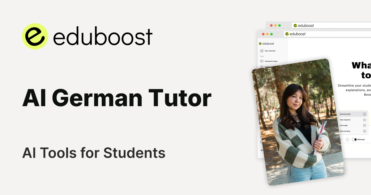 AI German Tutor & Helper: Learn German with Artificial Intelligence Support