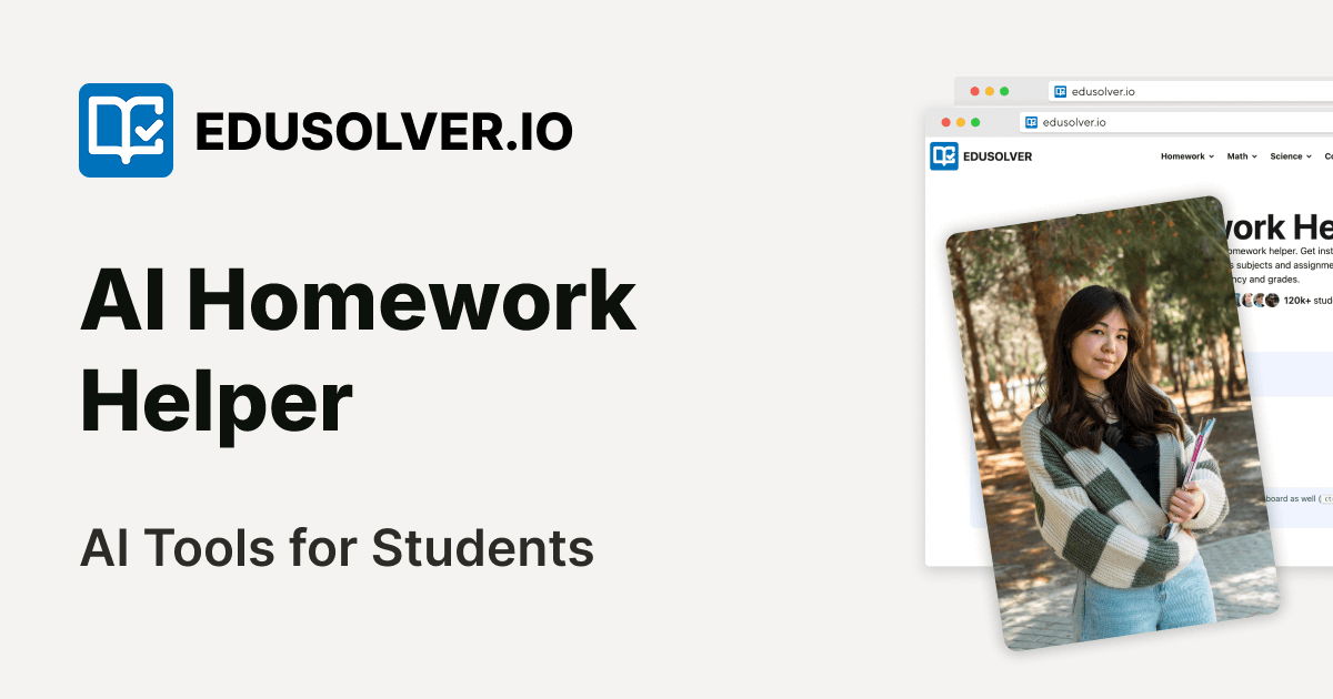 AI Homework Helper: Get Instant Assignment Help & Solutions Online