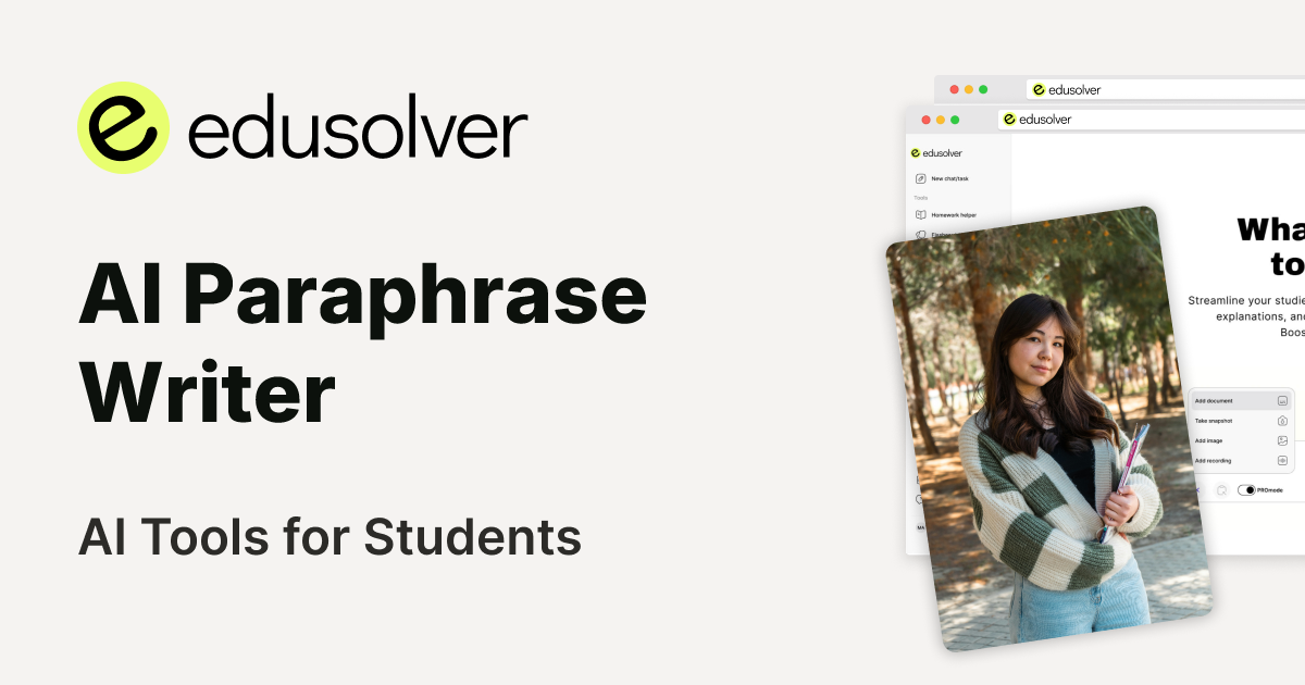 AI Paraphrase Writer - Free Online Paraphrasing Tool for Instant Text ...